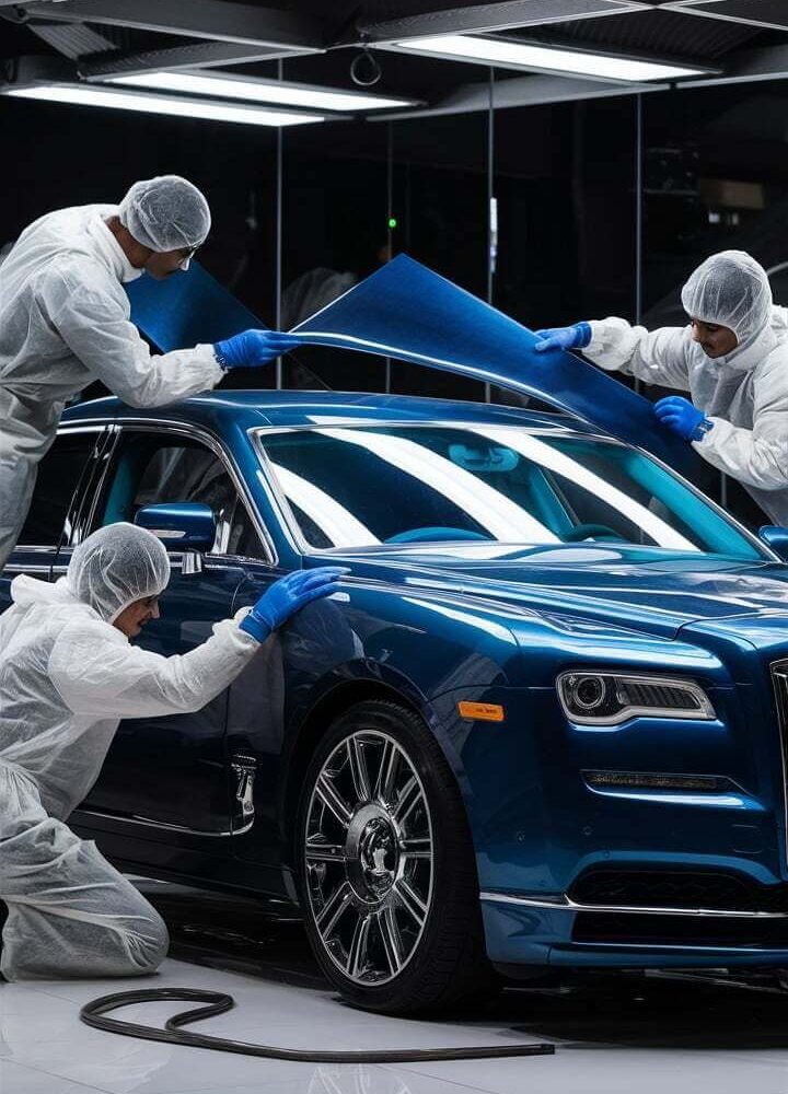 Blue Window Tint in Dubai | Cool Look & Heat Reduction