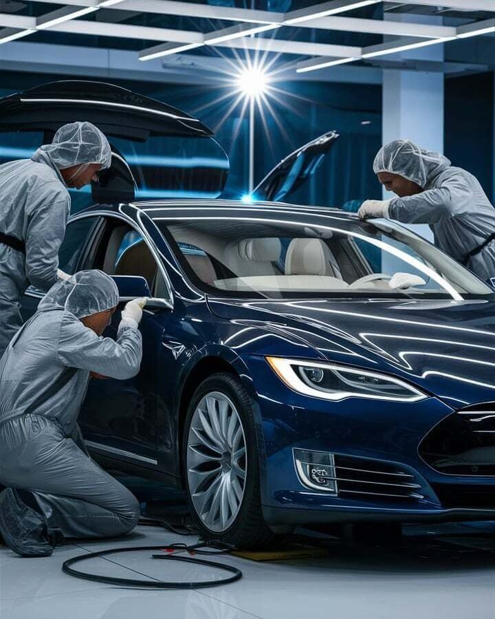 Tesla Tinting in UAE | Premium UV & Heat Protection for EVs